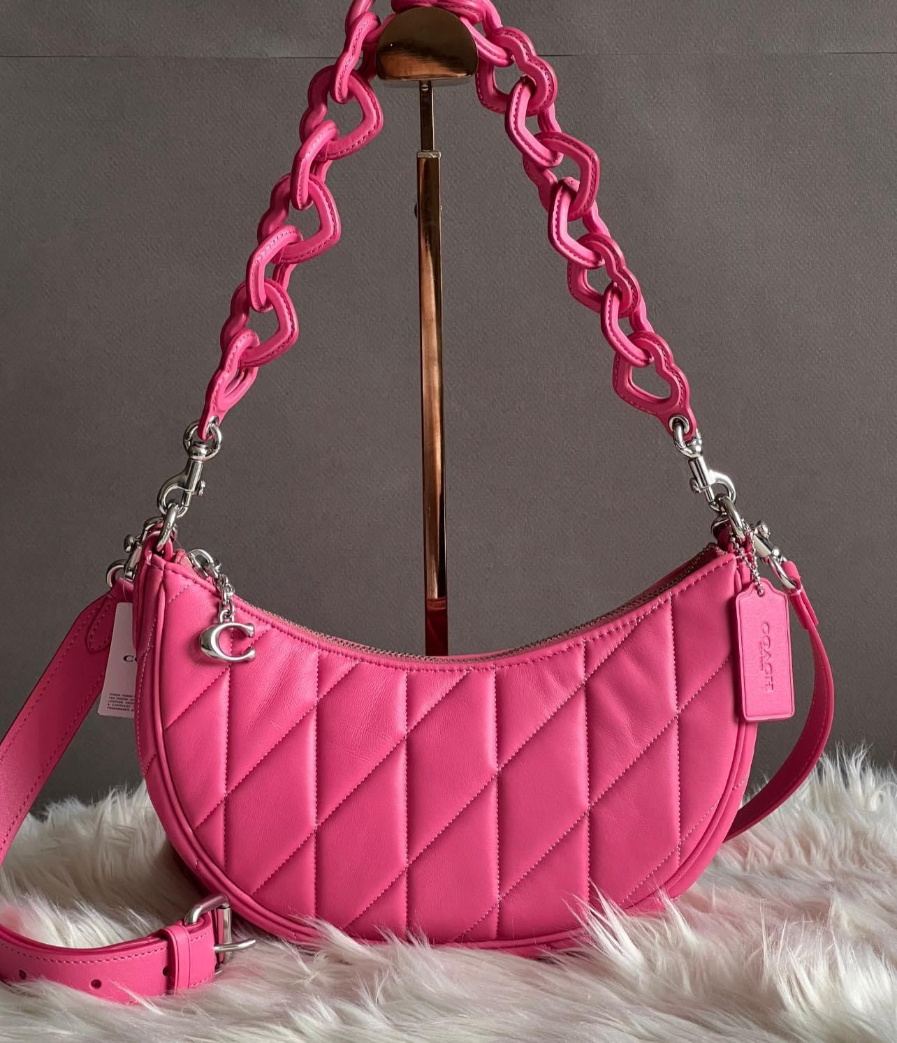 Coach Mira Shoulder Bag with Pillow Quilting and Heart Strap – Club de Mode