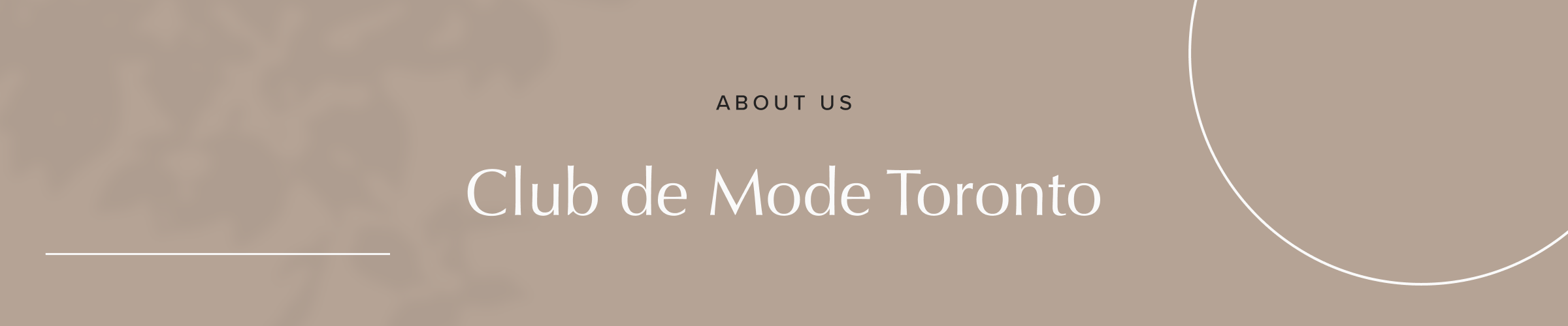 About Us – Club de Mode