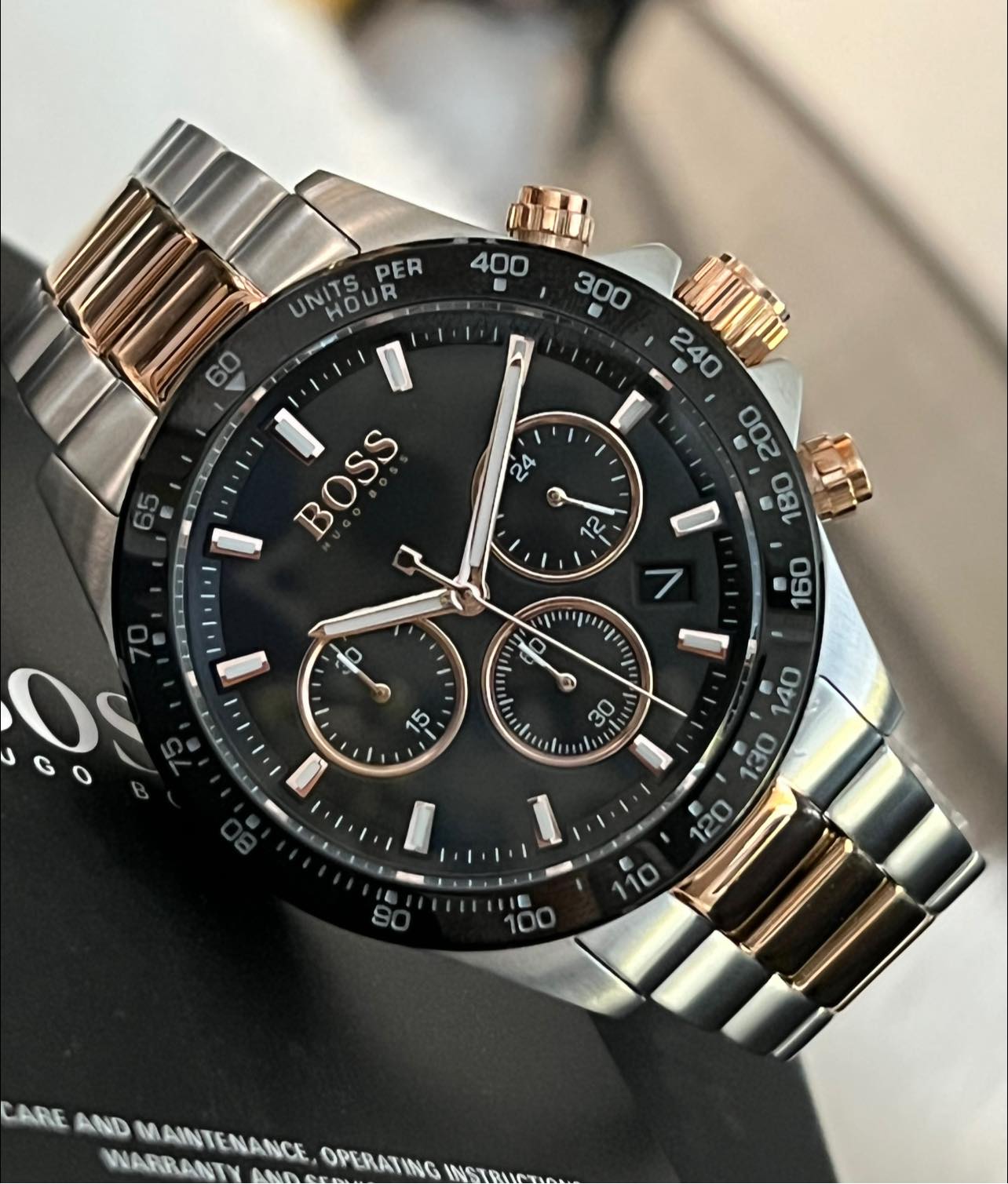 Hugo Boss Men’s Hero Chronograph Watch – Club de Mode